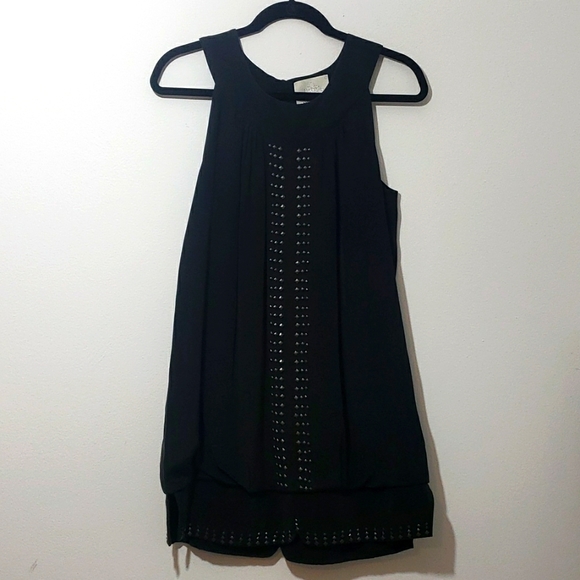 Madison Marcus | Dresses | Madison Marcus Silk Dress With Studs Small ...